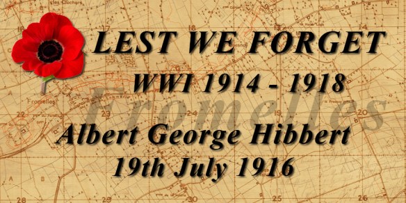 Albert George Hibbert | Nepean Historical Society